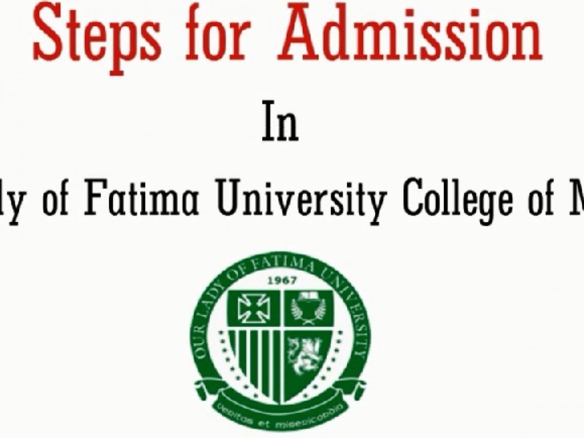 Our Lady Of Fatima University Logo